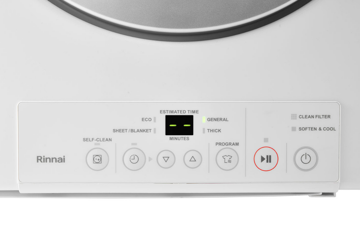 Clothes Dryer Rinnai RDY-90-RM-S GAS — AlatDapur