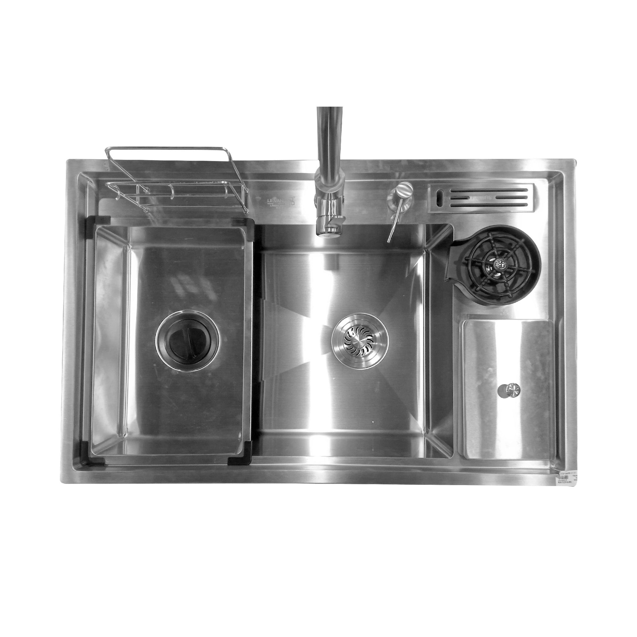 Multi-purpose Stainless Steel Korean Sink [FREE 2 GIFTS] — AlatDapur